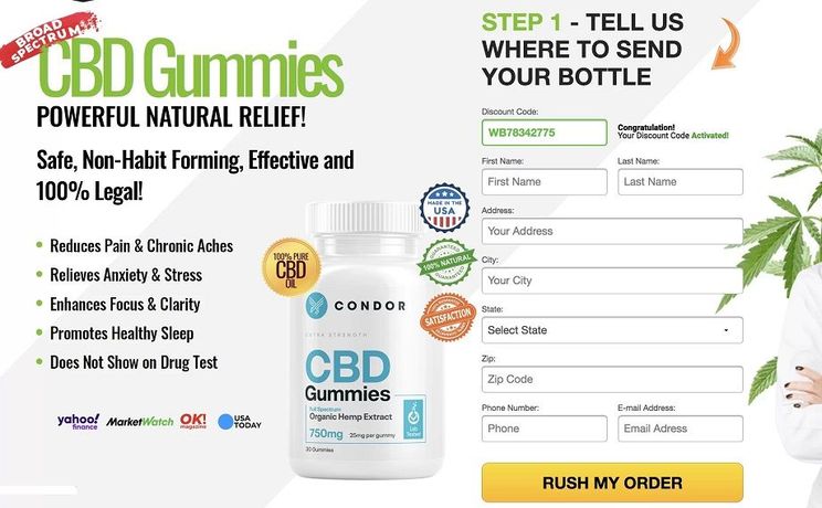 Condor CBD Gummies Reviews - Shark Tank Tinnitus Cure Gummies