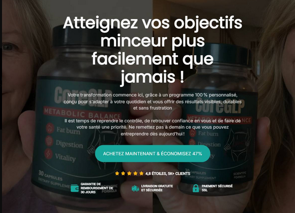 CoreGLP Avis : Le Complément Minceur Naturel qui Stimule le GLP-1 pour ...